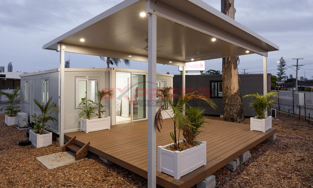 20ft Expandable Container Homes | Express Portables