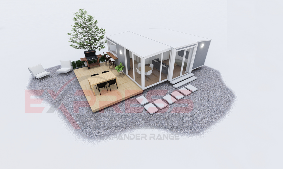 20ft Expandable Container Homes | Express Portables