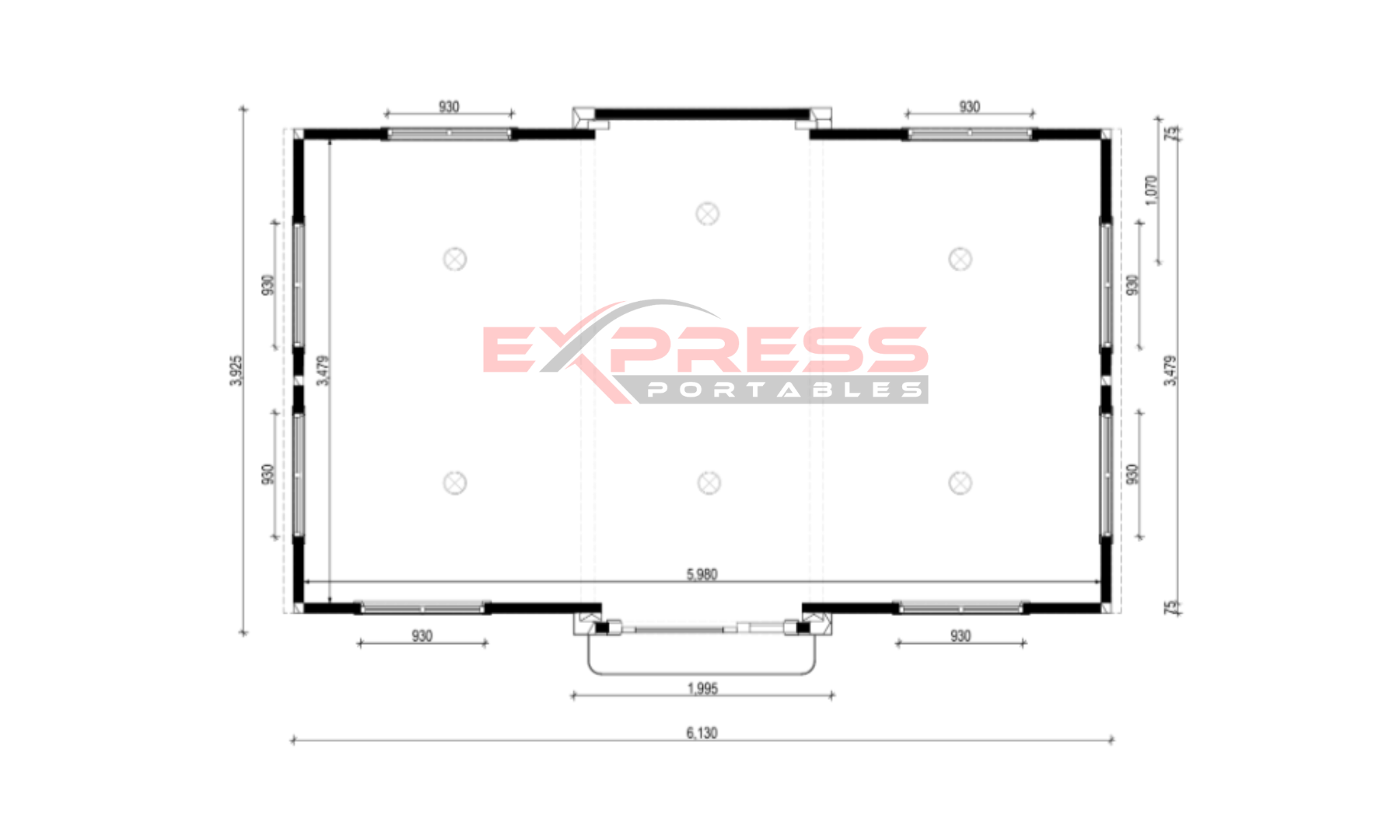 24m² Portable Expander - Open Plan – Express Portables