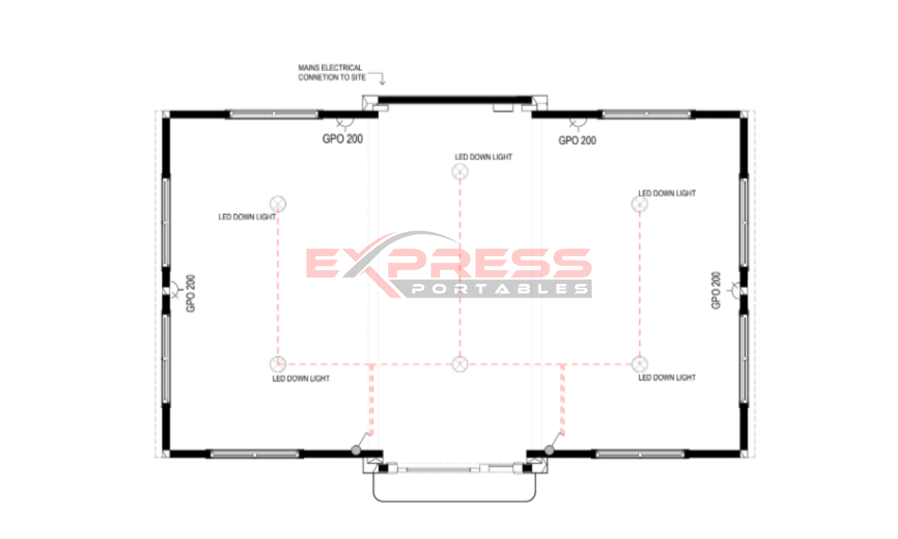 24m² Portable Expander - Open Plan – Express Portables