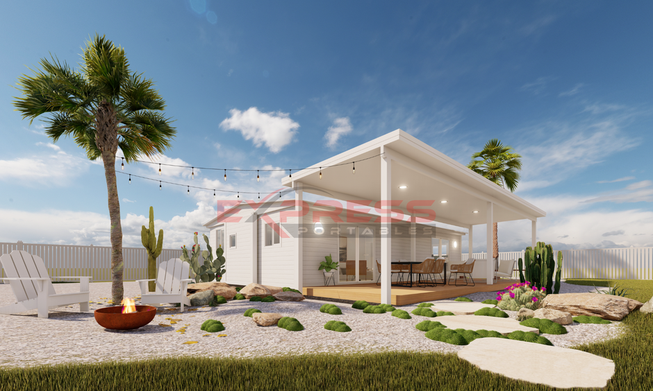 40ft Expandable Container Homes | Express Portables