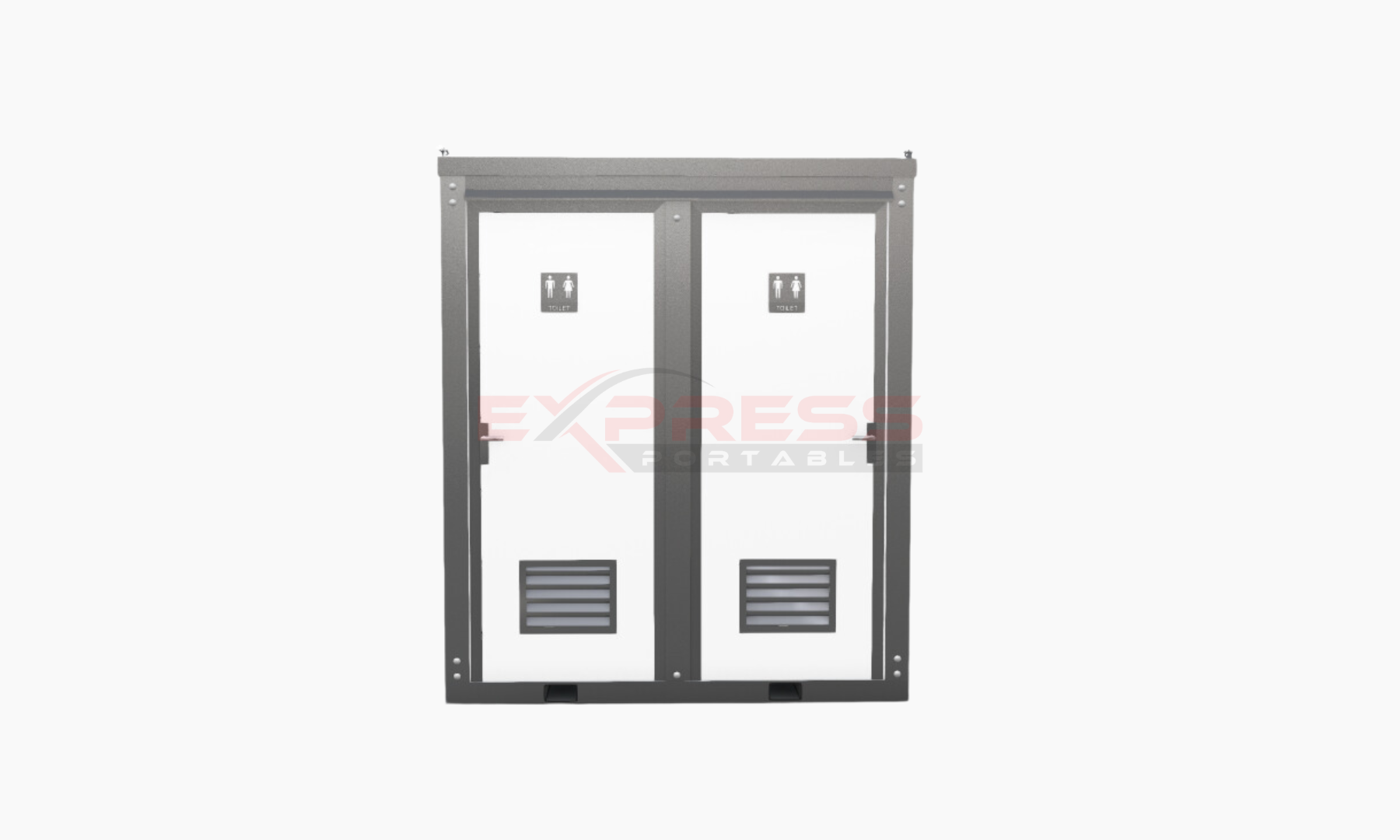Double Toilet Block | Express Portables