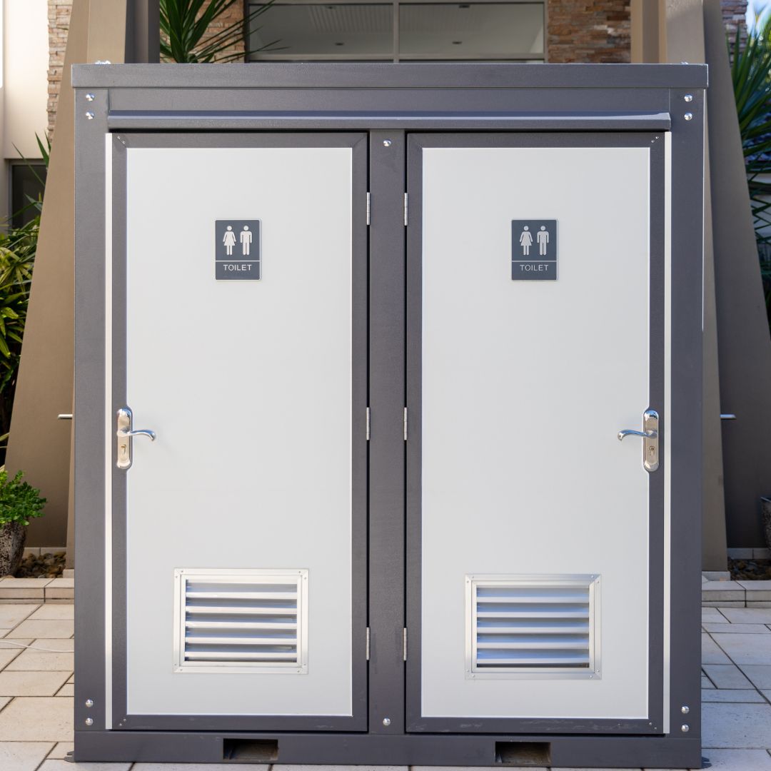 Double Toilet Block | Express Portables