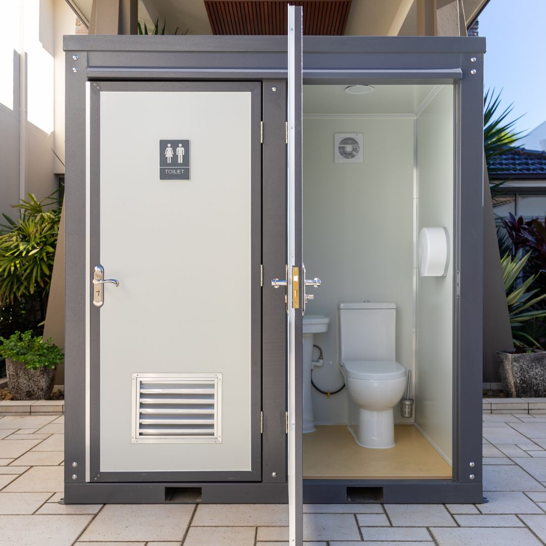 Double Toilet Block | Express Portables