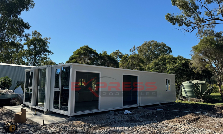 40ft Expandable Container Homes | Express Portables